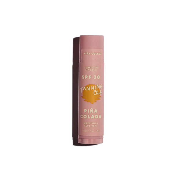 Pina Colada Lip Balm SPF 30 by Tanning Club – Beach Bunny Swimwear