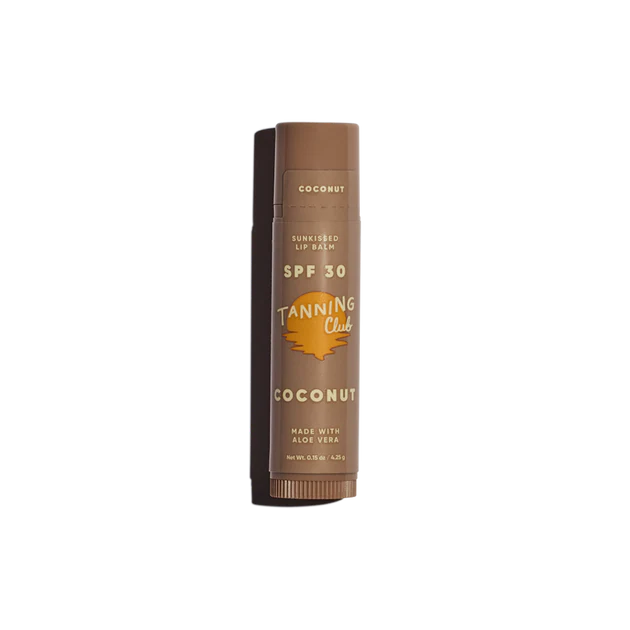 Coconut Lip Balm SPF 30 by Tanning Club – Beach Bunny Swimwear