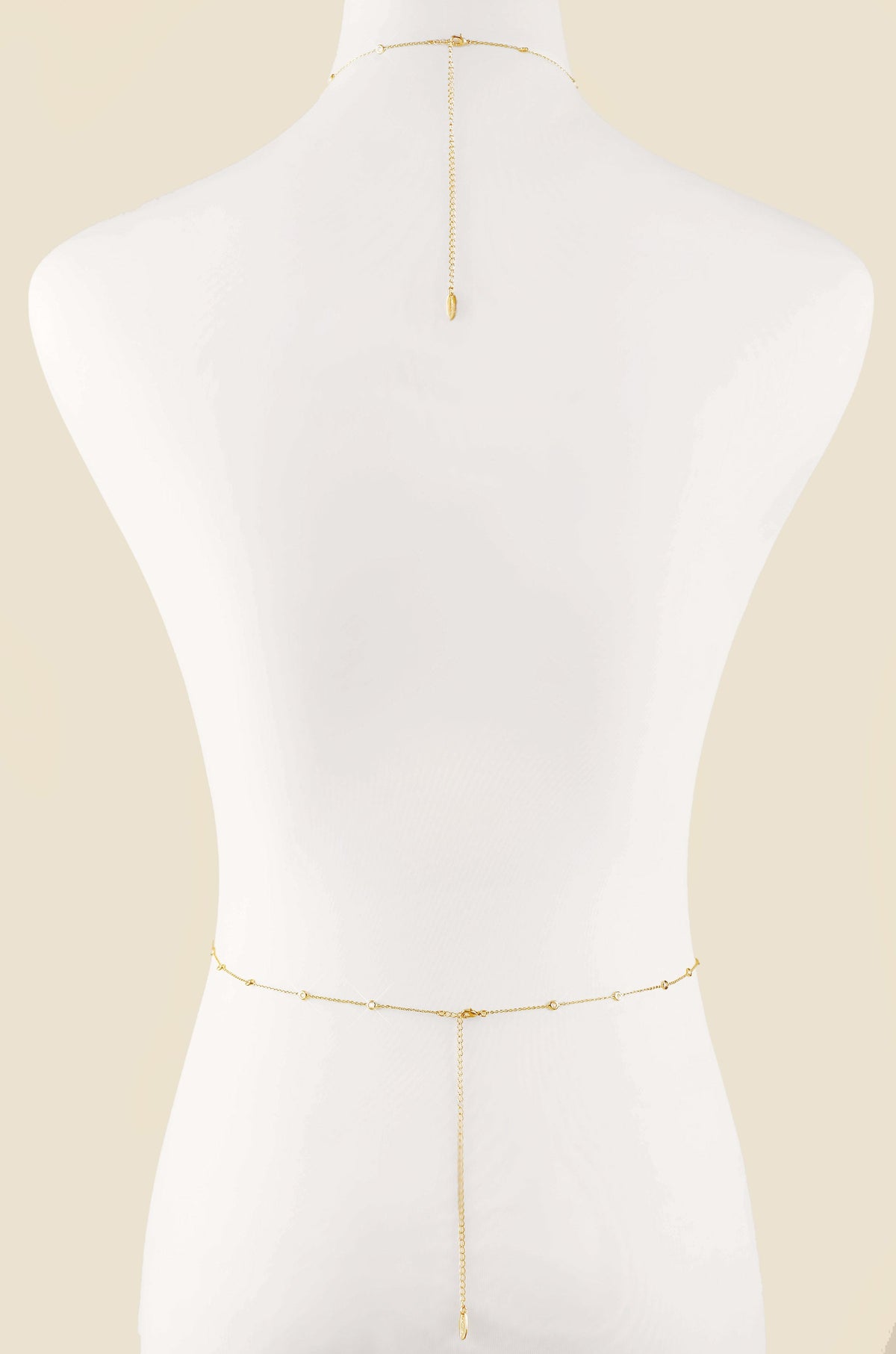 Simple Crystal X Body Chain | Beach Bunny Swimwear
