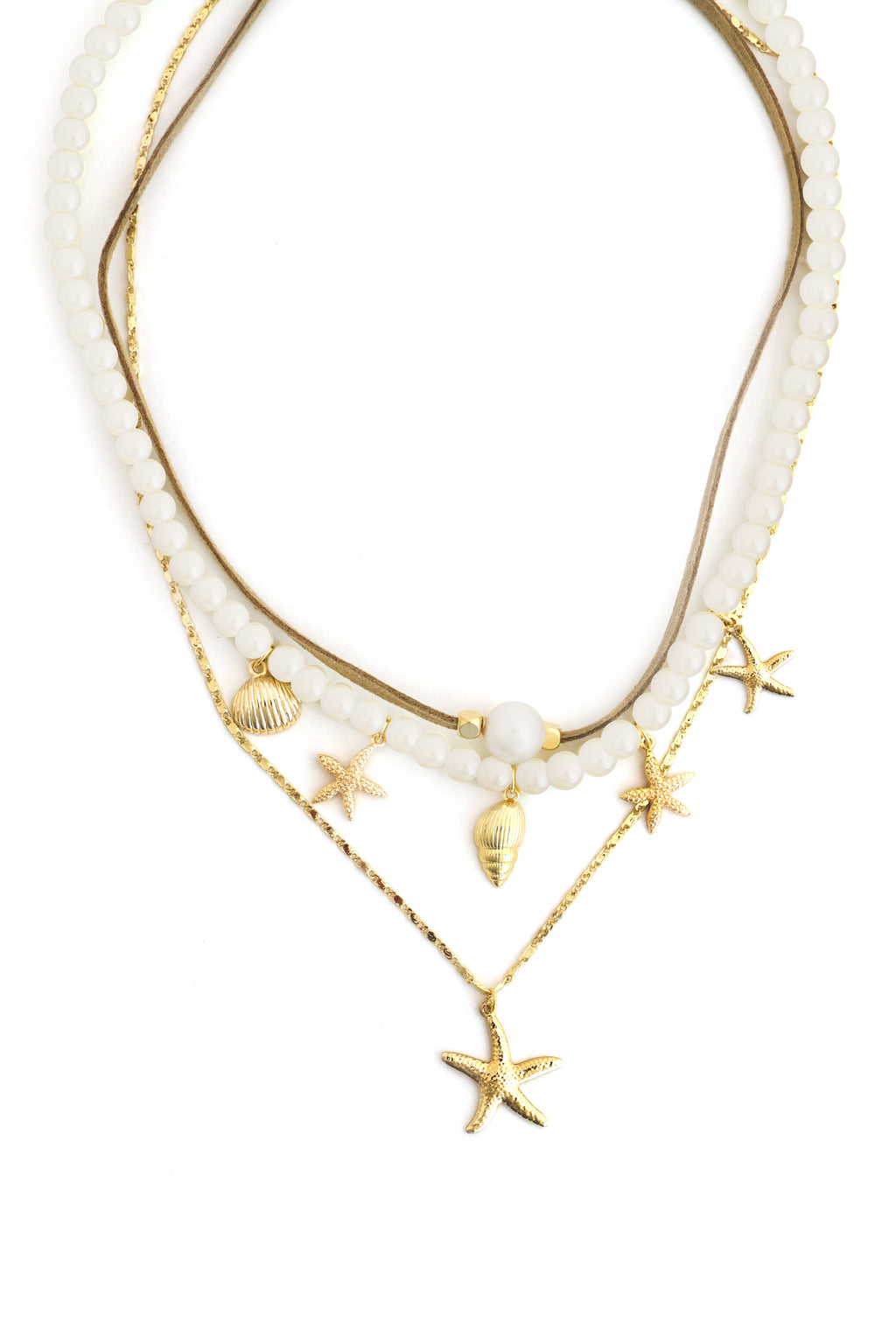 Oceans Whisper Necklace by Pannee - Gold – Beach Bunny Swimwear